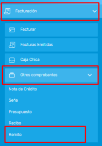 Remito - Control Comercio